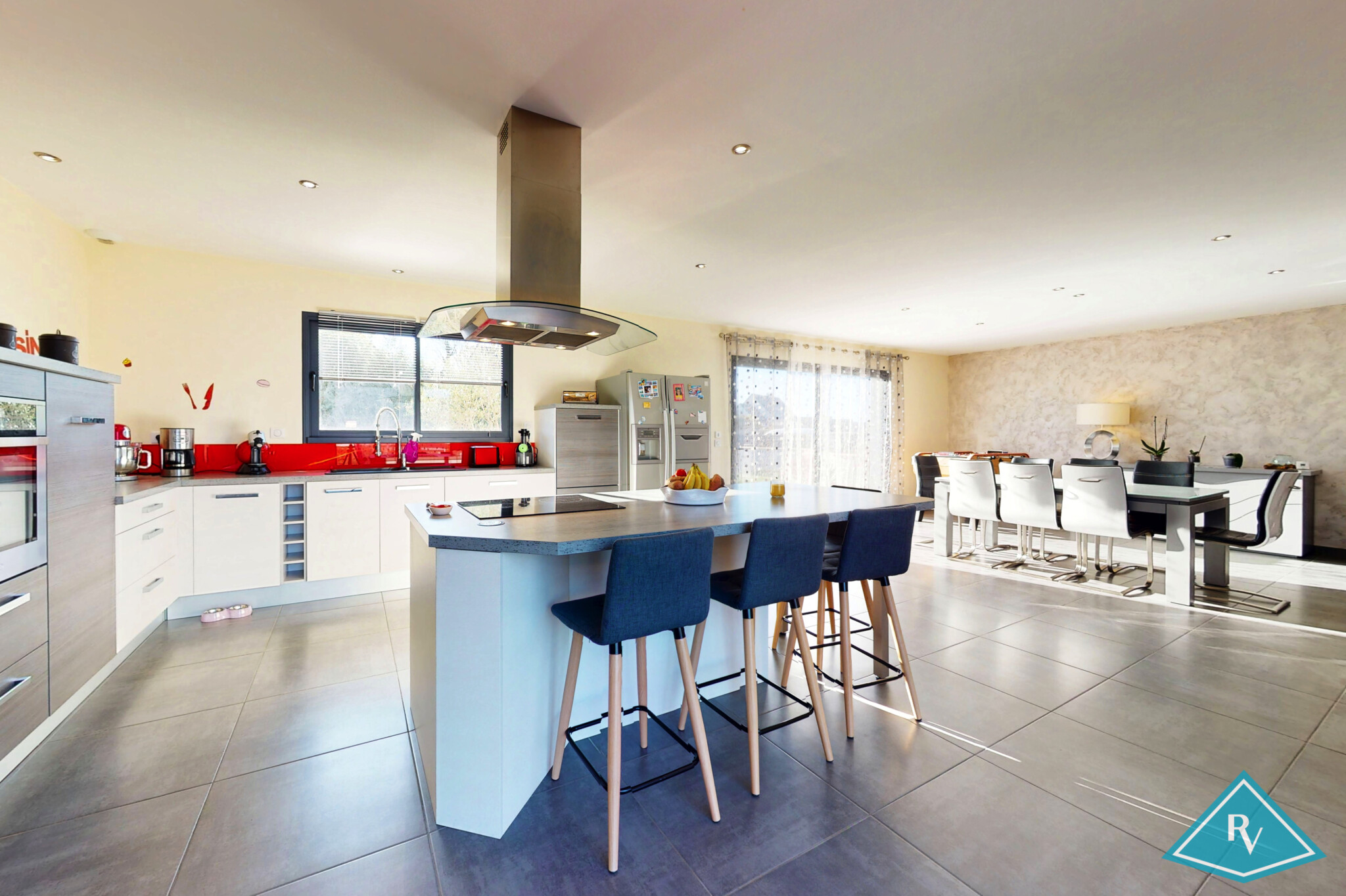 Achat - Maison contemporaine à toit plat TOLLEVAST 194m² - Régine Villedieu Immobilier